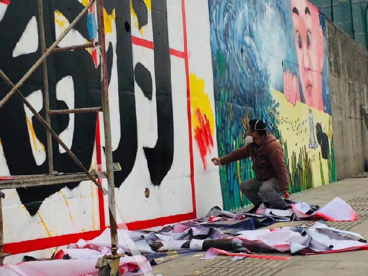 2,500 Square Meters of Graffiti Walls Debut in Chongqing | ichongqing