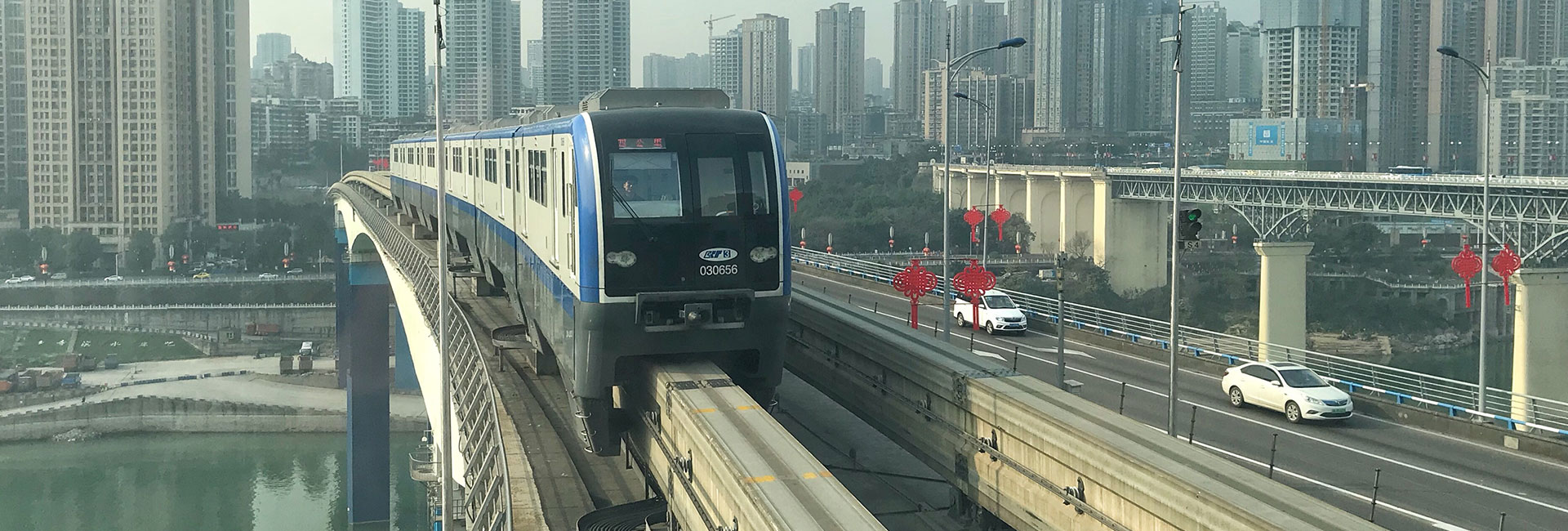 Chongqing Rail Transit Line 3: Longest straddle-type monorail line in ...