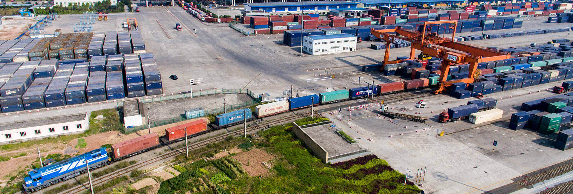 The China-Europe Railway Express (Chongqing)Made Five Trips Daily in ...