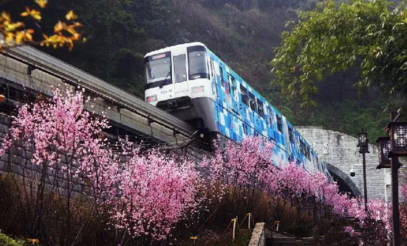 Go Sightseeing by Taking Chongqing Rail Transit in Spring | ichongqing