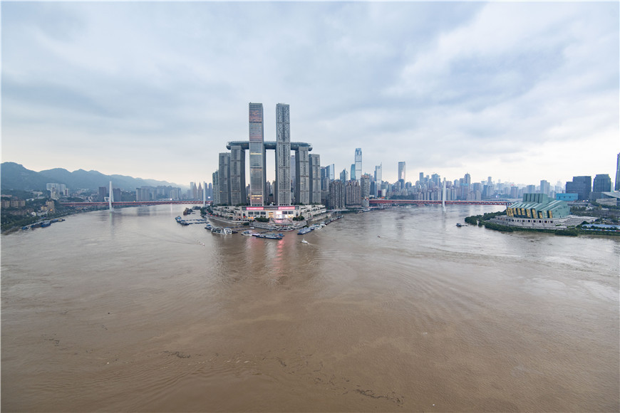 Emergency! Lower Streets of Downtown Chongqing are Under Water | ichongqing