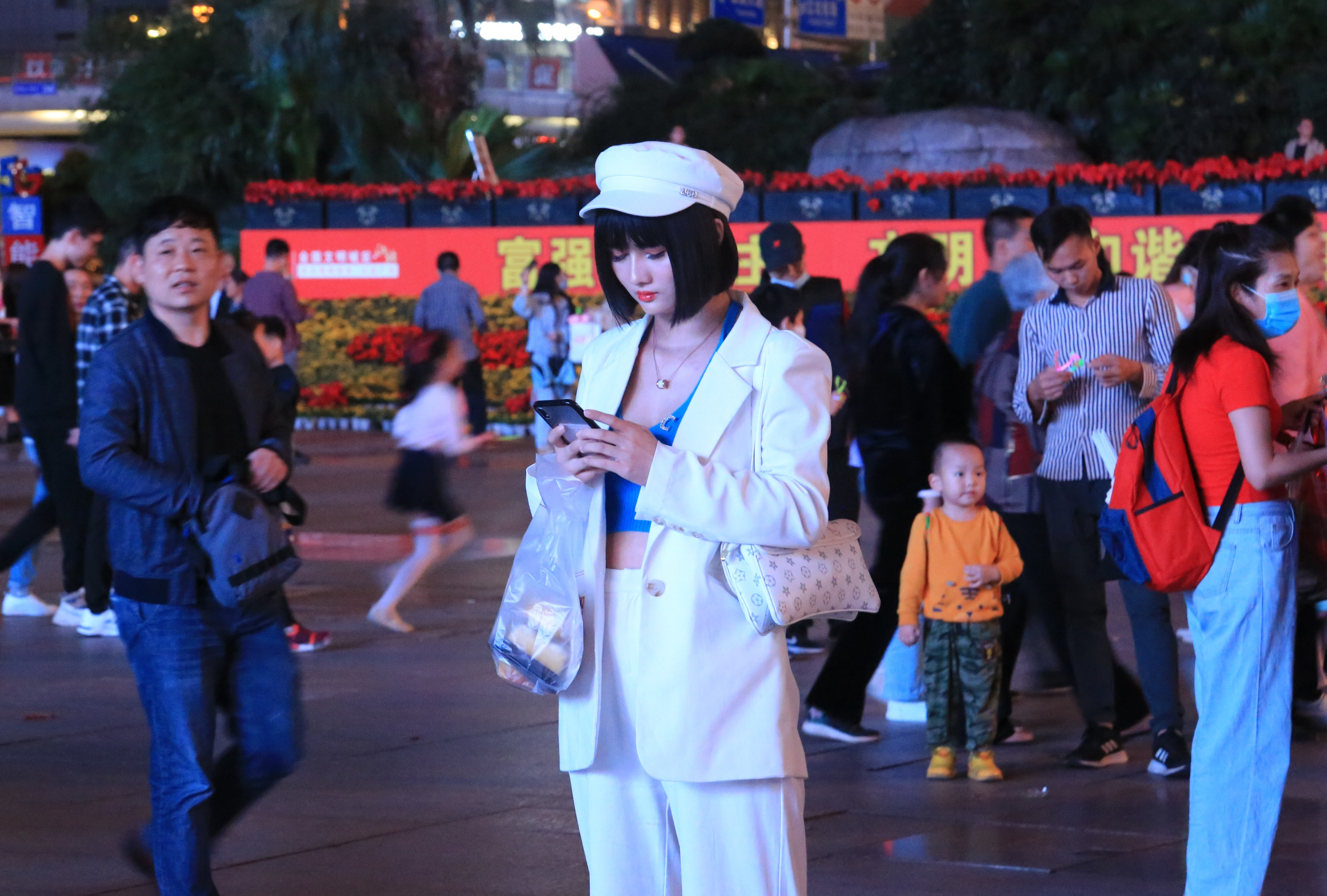 A Glimpse on People in Chongqing Celebrating the Great Festivities ...