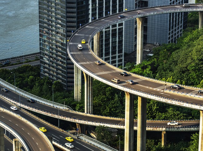 Visual Chongqing | Three-dimensional Bridge and Road | ichongqing