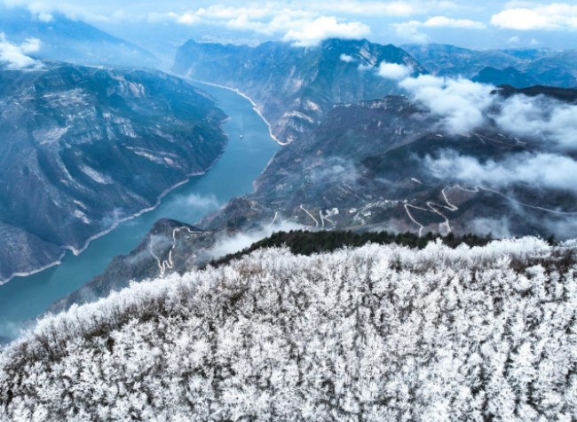 Visual Chongqing | The Snow in Wuxia Gorge | ichongqing